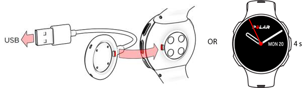 Polar Vantage V2 användarhandbok | Ställ in din klocka